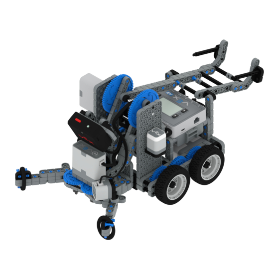 Vex Clawbot Iq Build Instructions Pdf Download Manualslib