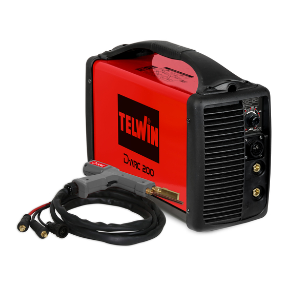 TELWIN TECHNOMIG 200 INSTRUCTION MANUAL Pdf Download | ManualsLib