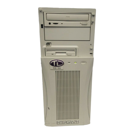 INTERGRAPH TD-20 SETUP MANUAL Pdf Download | ManualsLib