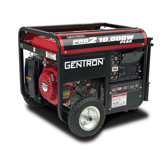 GENTRON GG10000 OWNER'S MANUAL Pdf Download | ManualsLib