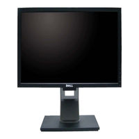 Dell 1909W - UltraSharp - 19" LCD Monitor Manuals | ManualsLib
