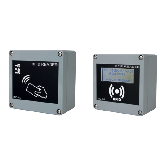 INVEO RFID IND-U4 USER MANUAL Pdf Download | ManualsLib