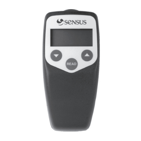 Sensus TouchReader+ meter reader Operating Manual | ManualsLib