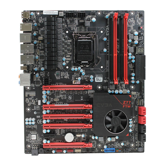 EVGA Z77 FTW USER MANUAL Pdf Download | ManualsLib