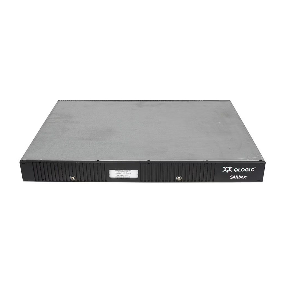 QLOGIC SANBOX 5600 SERIES INSTALLATION MANUAL Pdf Download | ManualsLib