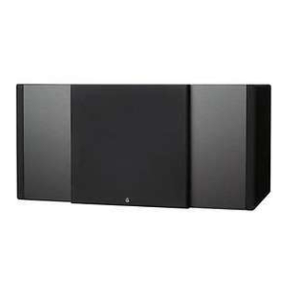 GENELEC HTS3 INSTALLATION AND OPERATING MANUAL Pdf Download | ManualsLib