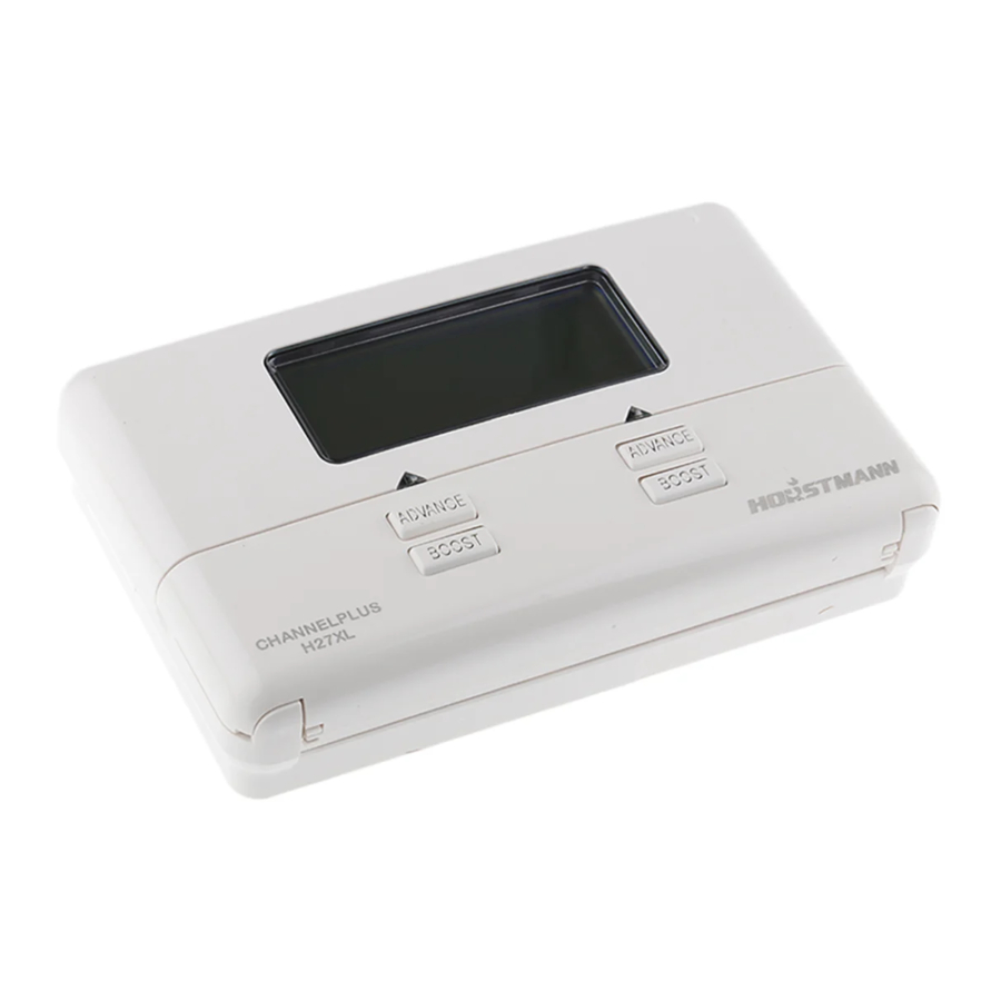 HORSTMANN CHANNELPLUS H27XL USER INSTRUCTIONS Pdf Download | ManualsLib
