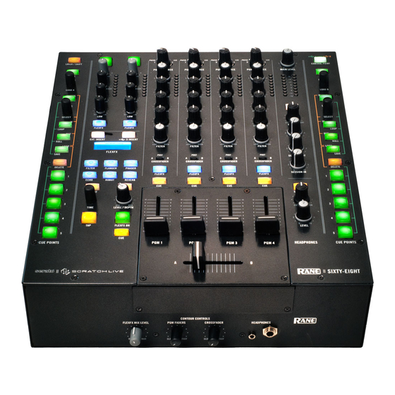 RANE SIXTY-EIGHT OPERATOR'S MANUAL Pdf Download | ManualsLib