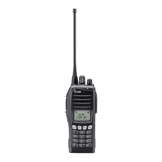 ICOM IC-F3161T INSTRUCTION MANUAL Pdf Download | ManualsLib