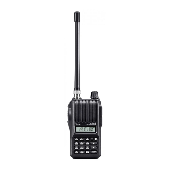 ICOM IC-V80 INSTRUCTION MANUAL Pdf Download | ManualsLib