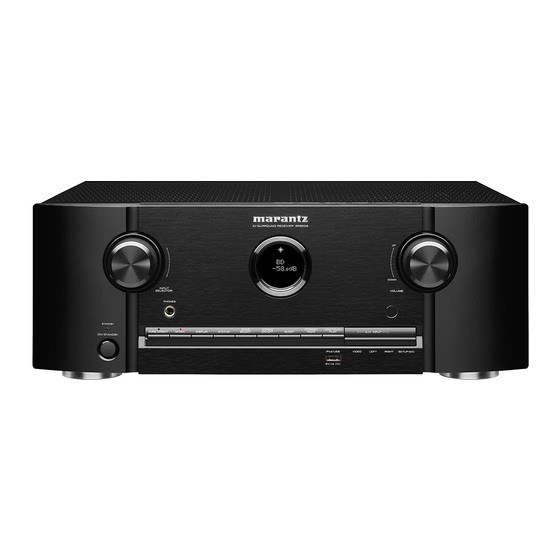 MARANTZ SR5006 OWNER'S MANUAL Pdf Download | ManualsLib