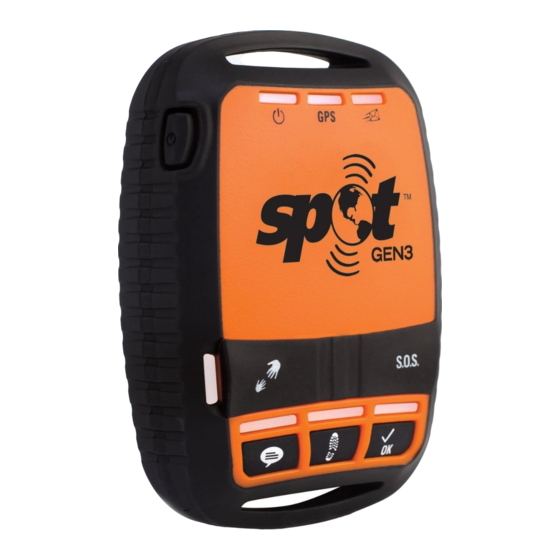 SPOT GEN3 QUICK START MANUAL Pdf Download | ManualsLib