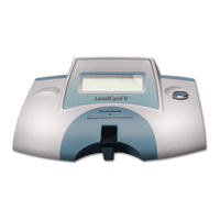User Manuals: Magellan LeadCare II Blood Lead Analyzer
