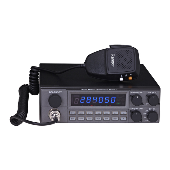 RANGER COMMUNICATIONS RCI-2950DX OWNER'S MANUAL Pdf Download | ManualsLib