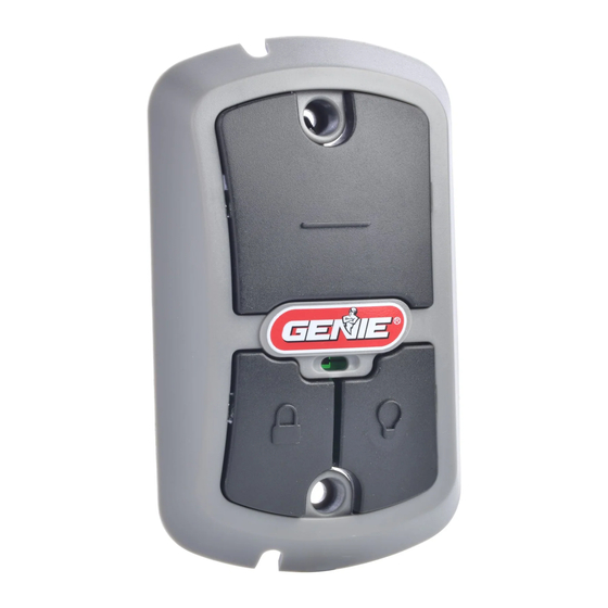 GENIE SERIES II INSTALLATION INSTRUCTIONS Pdf Download | ManualsLib