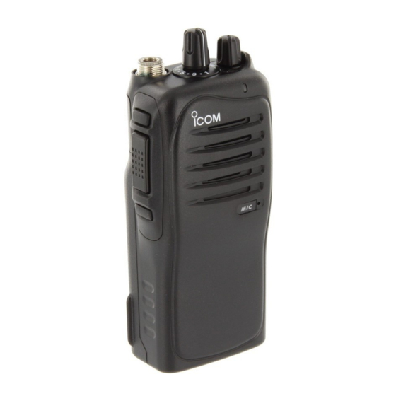 ICOM TWO-WAY RADIOS PRICE LIST Pdf Download | ManualsLib