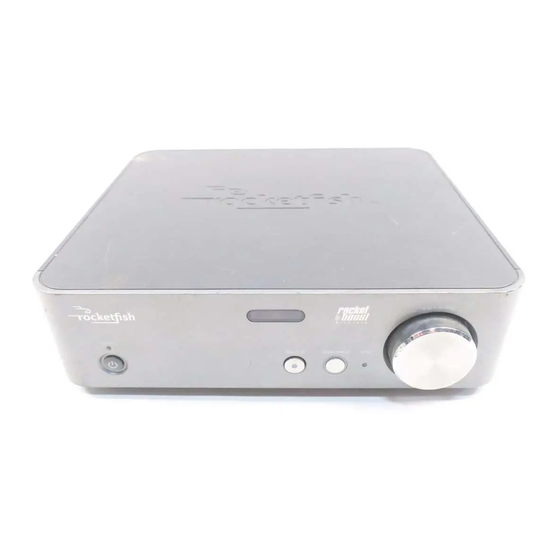 ROCKETFISH ROCKETBOOST RF-RBREC USER MANUAL Pdf Download | ManualsLib