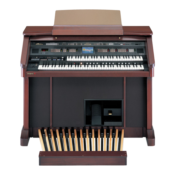 ROLAND ATELIER AT-90SL OWNER'S MANUAL Pdf Download | ManualsLib