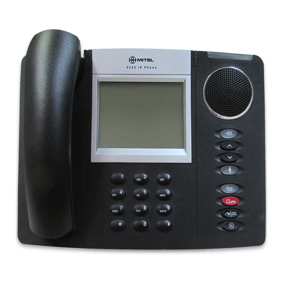 MITEL 5235 USER MANUAL Pdf Download | ManualsLib