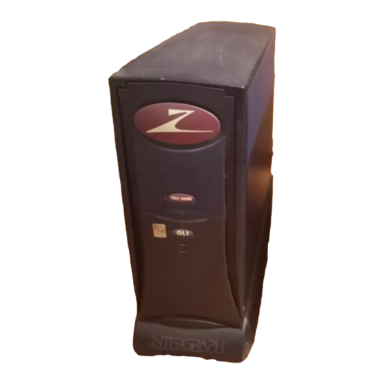 INTERGRAPH TDZ 2000 GL1 SYSTEM REFERENCE MANUAL Pdf Download | ManualsLib