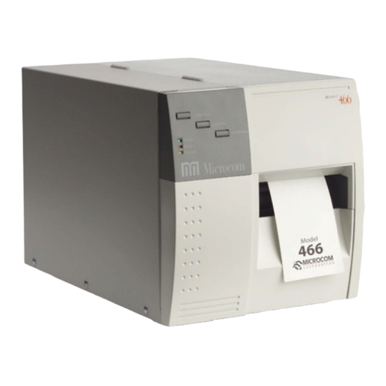 MICROCOM 466 OPERATOR'S MANUAL Pdf Download | ManualsLib