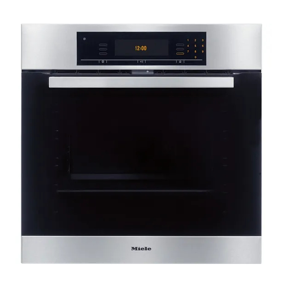 MIELE H 5681 BPL OPERATING AND INSTALLATION MANUAL Pdf Download ...