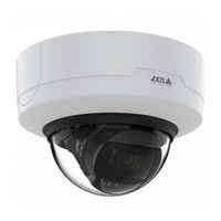 Axis P3265-LV Indoor Dome Camera Manuals