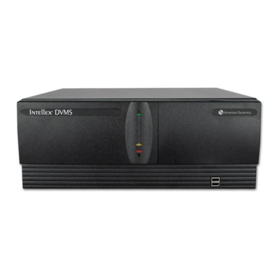 AMERICAN DYNAMICS INTELLEX ULTRA SPECIFICATIONS Pdf Download | ManualsLib