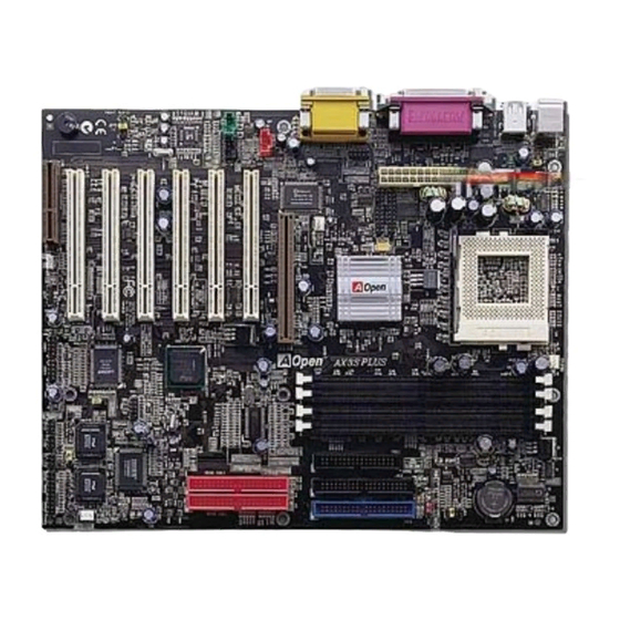 AOPEN AX3S PRO II SERIES ONLINE MANUAL Pdf Download | ManualsLib