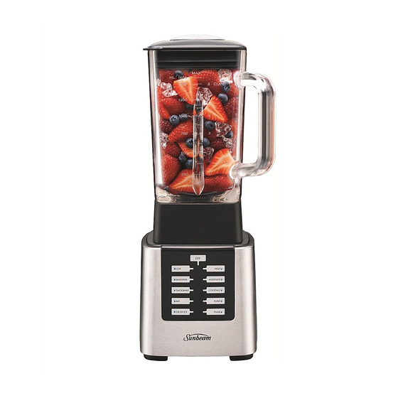 SUNBEAM MULTIBLENDER PB7950 INSTRUCTION BOOKLET Pdf Download | ManualsLib