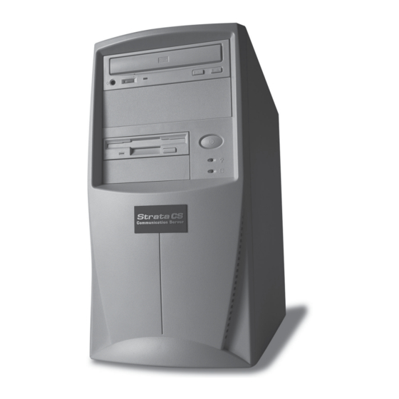 TOSHIBA STRATA CS COMMUNICATION SERVER RELEASE 6 USER MANUAL Pdf ...