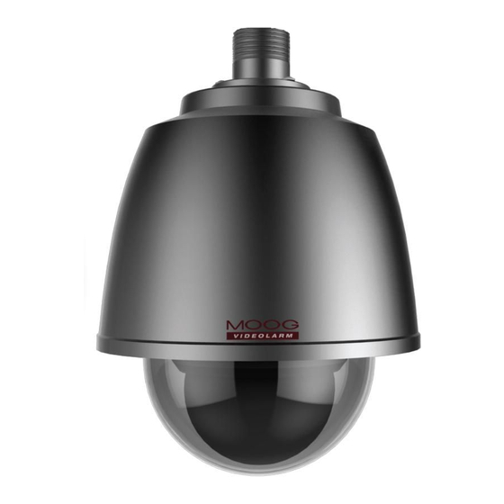 MOOG VIDEOLARM STAINLESS STEEL DOME SERIES INSTALLATION AND OPERATION ...