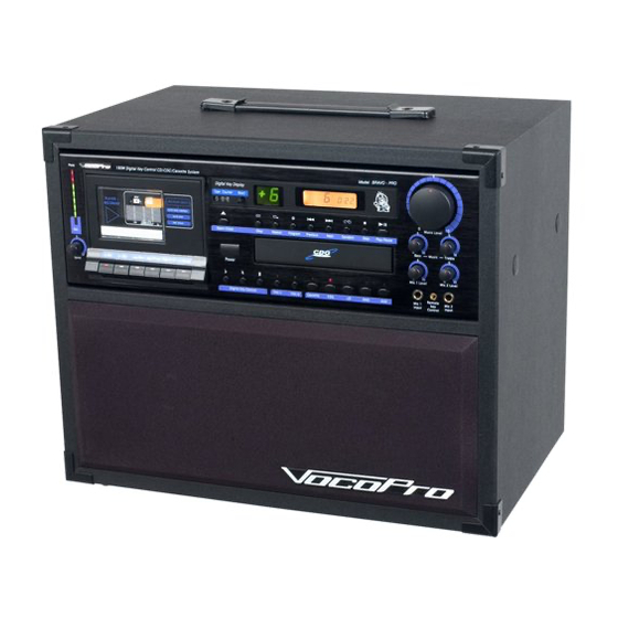 VOCOPRO BRAVO-PRO OWNER'S MANUAL Pdf Download | ManualsLib