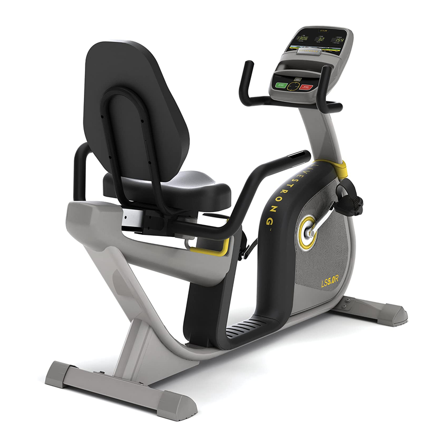 LIVESTRONG LS5.0R MANUAL Pdf Download | ManualsLib
