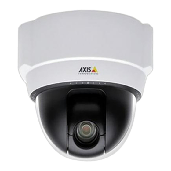 AXIS 215 PTZ USER MANUAL Pdf Download | ManualsLib