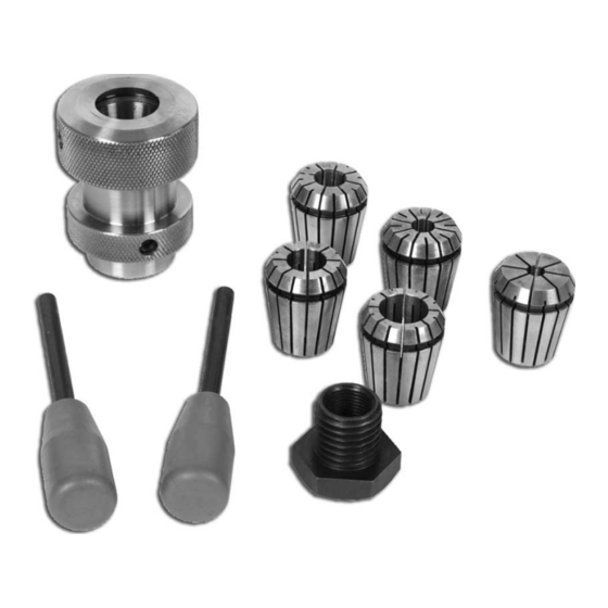 AXMINSTER COLLET CHUCK SYSTEM SET USER MANUAL Pdf Download | ManualsLib