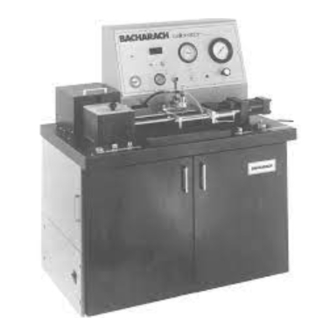 BACHARACH INJECTOR CALIBRATOR CD3 INSTALLATION & OPERATION INSTRUCTION ...