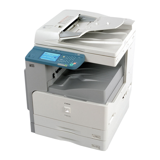 CANON IMAGECLASS MF7470 SPECIFICATION Pdf Download | ManualsLib
