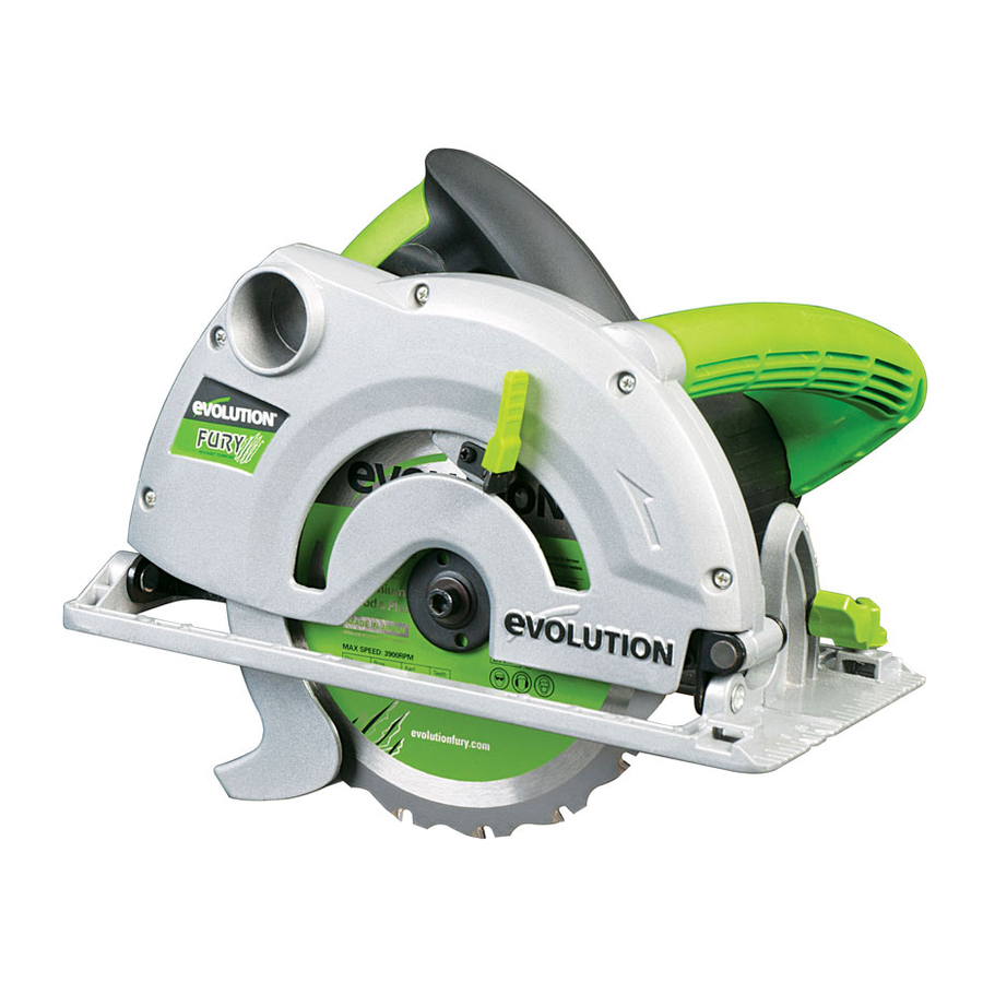 EVOLUTION FURY INSTRUCTION MANUAL Pdf Download | ManualsLib