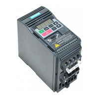 Siemens MICROMASTER MM55 Manuals | ManualsLib