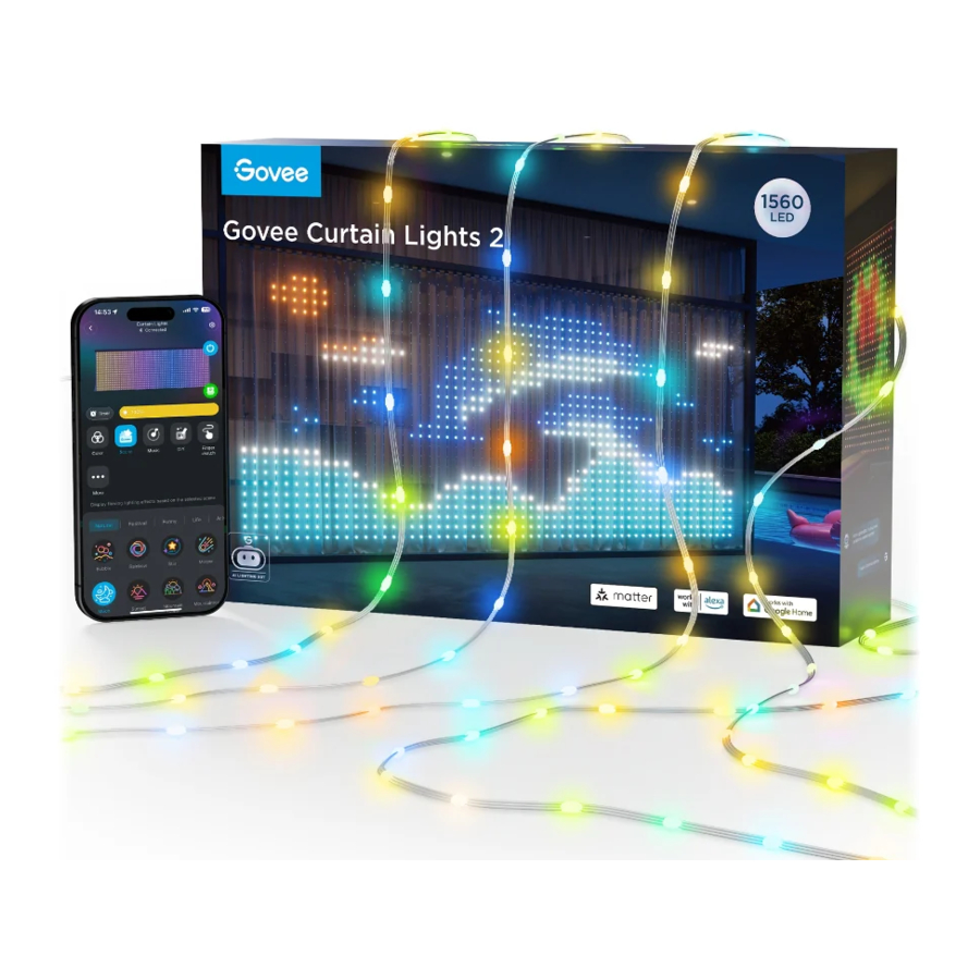 Govee Curtain Lights Manual