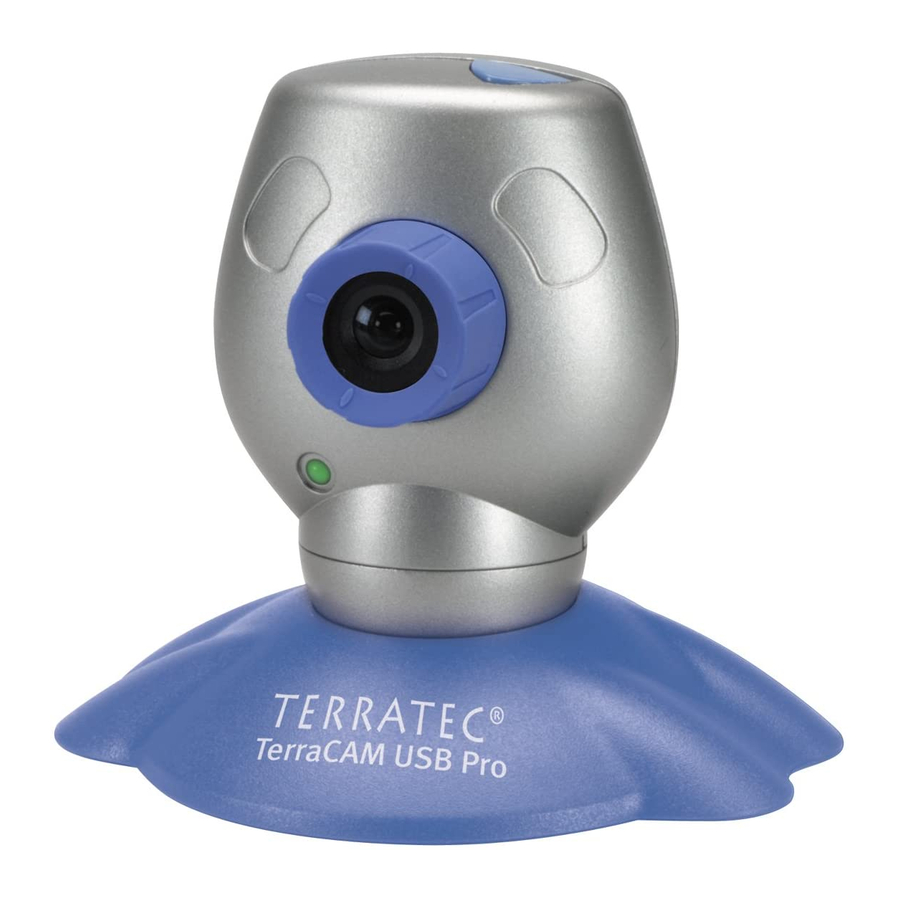 TERRATEC TERRACAM USB PRO MANUAL Pdf Download | ManualsLib