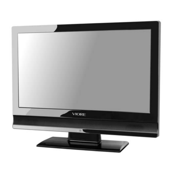 VIORE LC22VH55 OPERATING INSTRUCTIONS MANUAL Pdf Download | ManualsLib