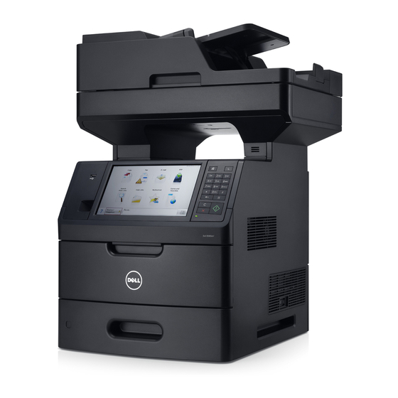 DELL B5465DNF MONO LASER PRINTER MFP MANUAL Pdf Download | ManualsLib