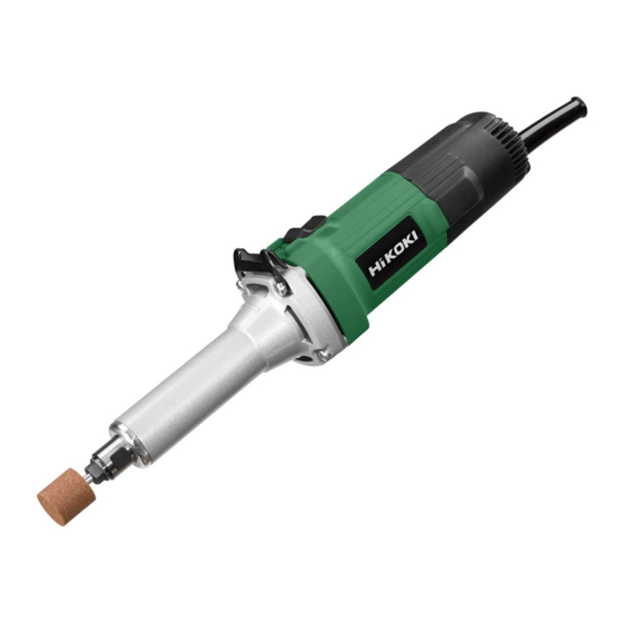HITACHI KOKI GP 2 - GP2 1" DIE GRINDER (4.7 AMP) SAFETY INSTRUCTIONS ...
