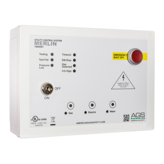 AGS MERLIN 1000SW+ INSTALLATION & OPERATION MANUAL Pdf Download ...