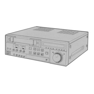 PANASONIC AG-DS850 USER MANUAL Pdf Download | ManualsLib