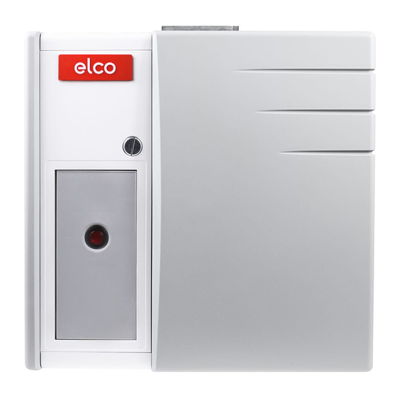 ELCO VG 2.140 OPERATING INSTRUCTIONS MANUAL Pdf Download | ManualsLib