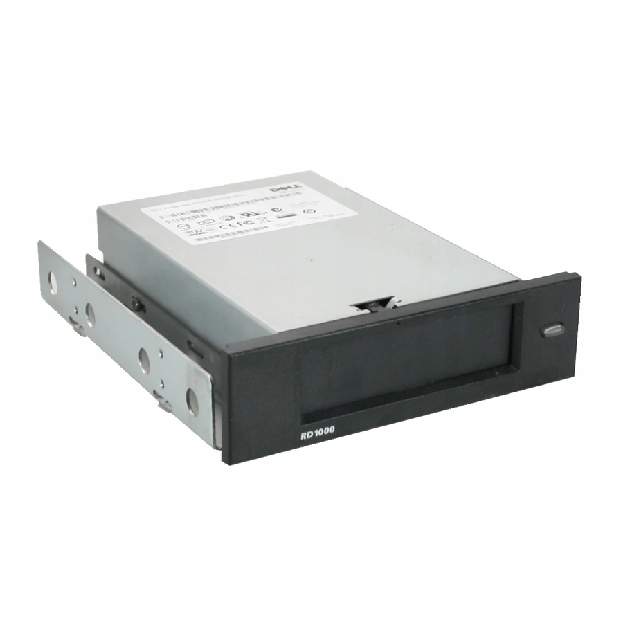DELL POWERVAULT RD1000 SUPPLEMENTARY MANUAL Pdf Download | ManualsLib