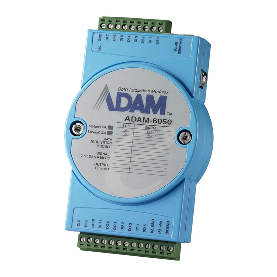 ADVANTECH ADAM-6000 MANUAL Pdf Download | ManualsLib